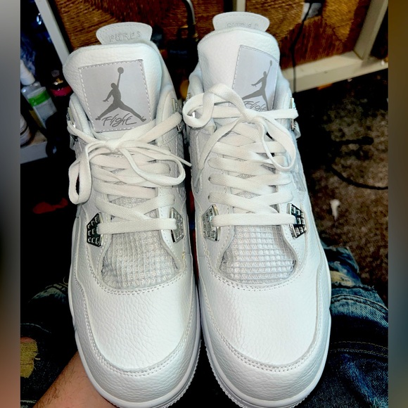 Jordan | Shoes | Size 3 Jordan 4 Retro Pure Money Rare Shoes | Poshmark
